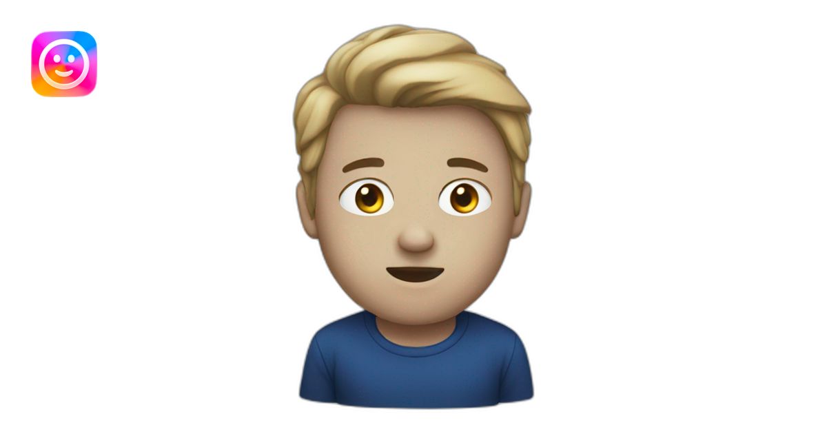 dark blue emoji emoji | AI Emoji Generator