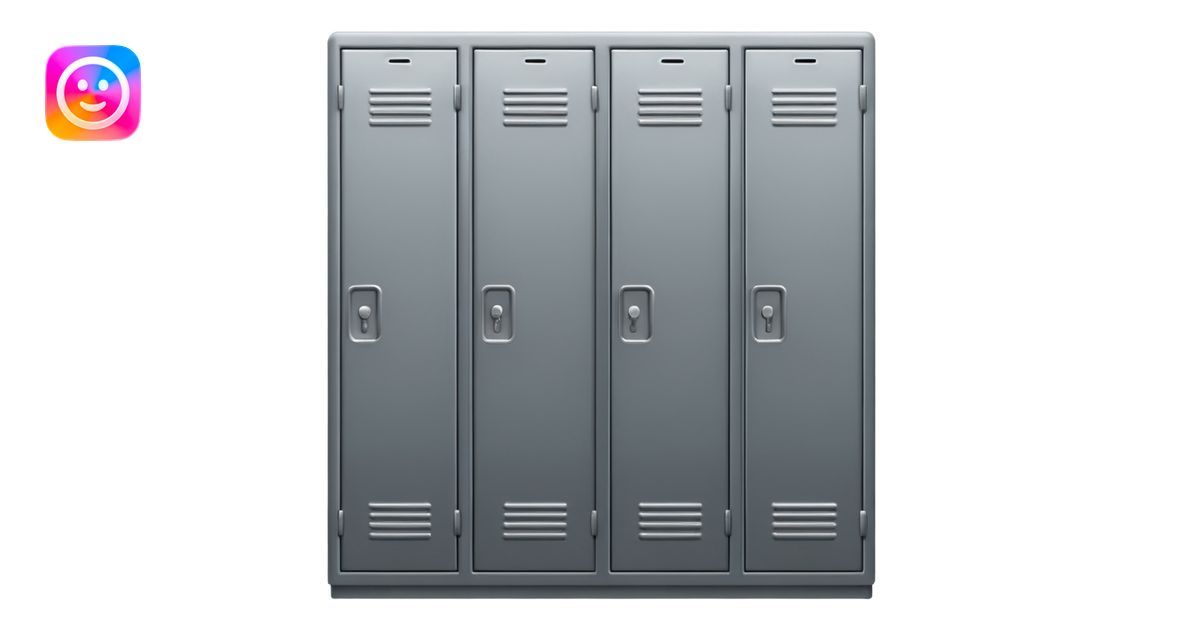 Locker room lockers emoji | AI Emoji Generator