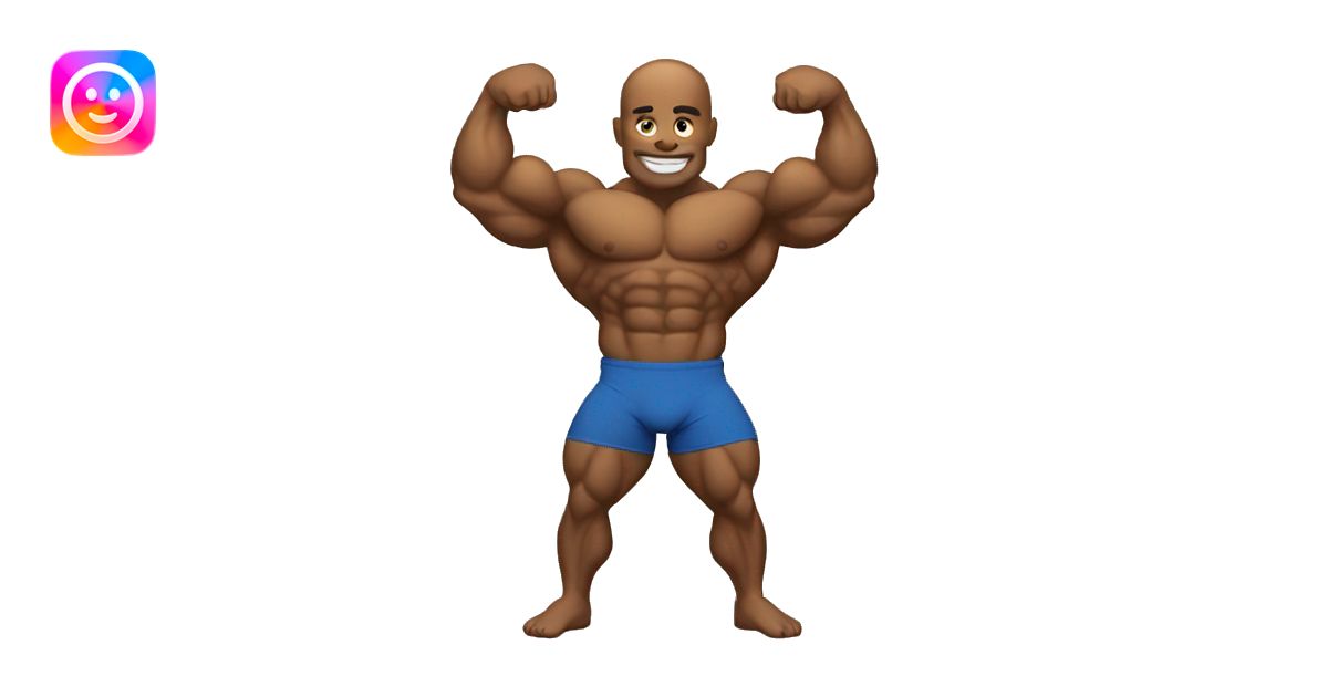 Body builders emoji | AI Emoji Generator