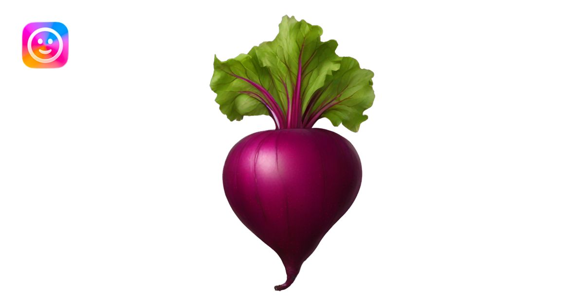 beet emoji | AI Emoji Generator