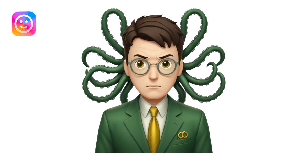 Marvel Doc Ock emoji | AI Emoji Generator