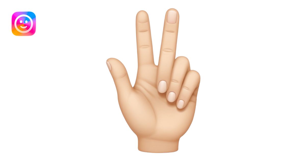 Solid White color Shh finger and hand emoji emoji | AI Emoji Generator
