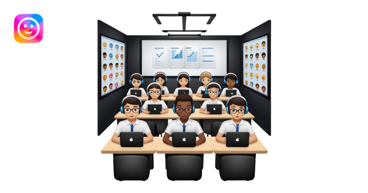 Birdseye view of large study space with students working separately add ...