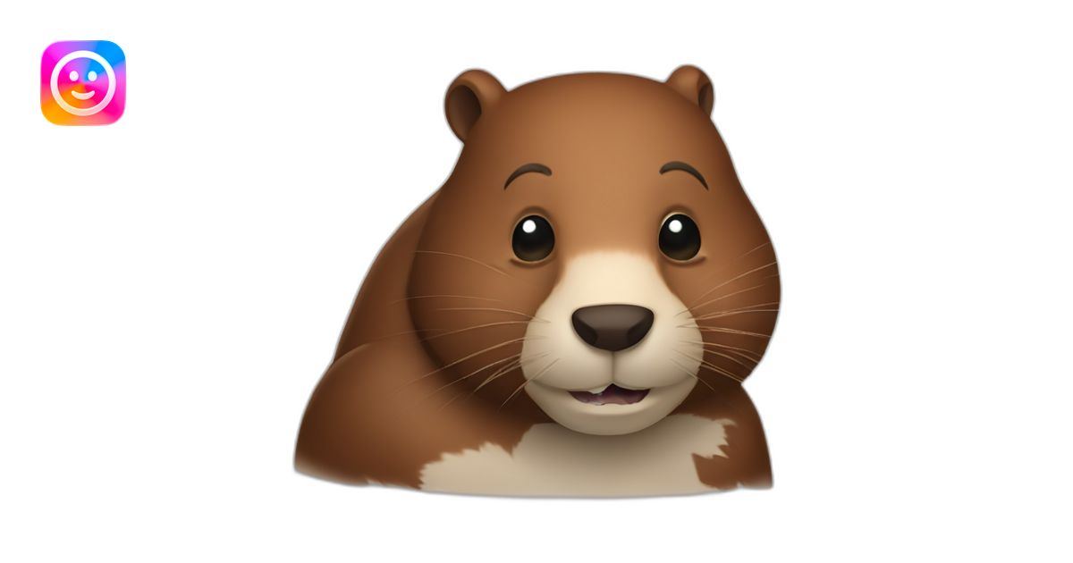 Benny the beaver emoji | AI Emoji Generator
