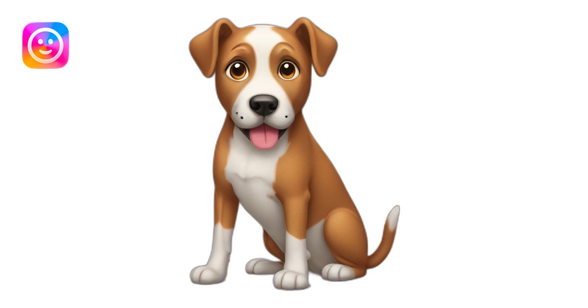a pooping dog emoji | AI Emoji Generator
