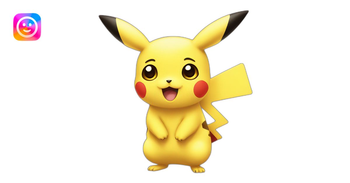 Picachu emoji | AI Emoji Generator