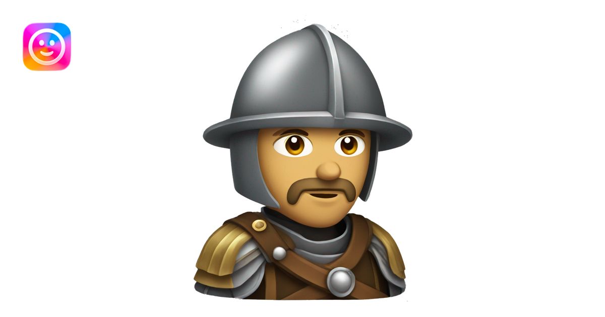 medieval soldier emoji | AI Emoji Generator