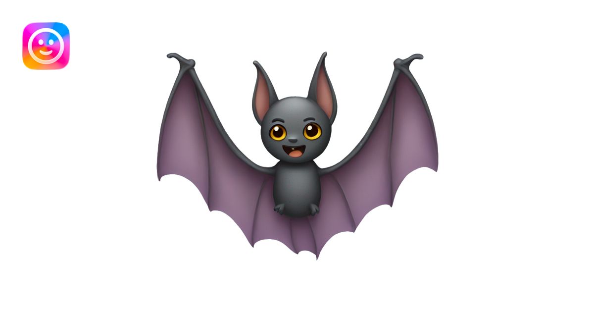bat wings emoji | AI Emoji Generator