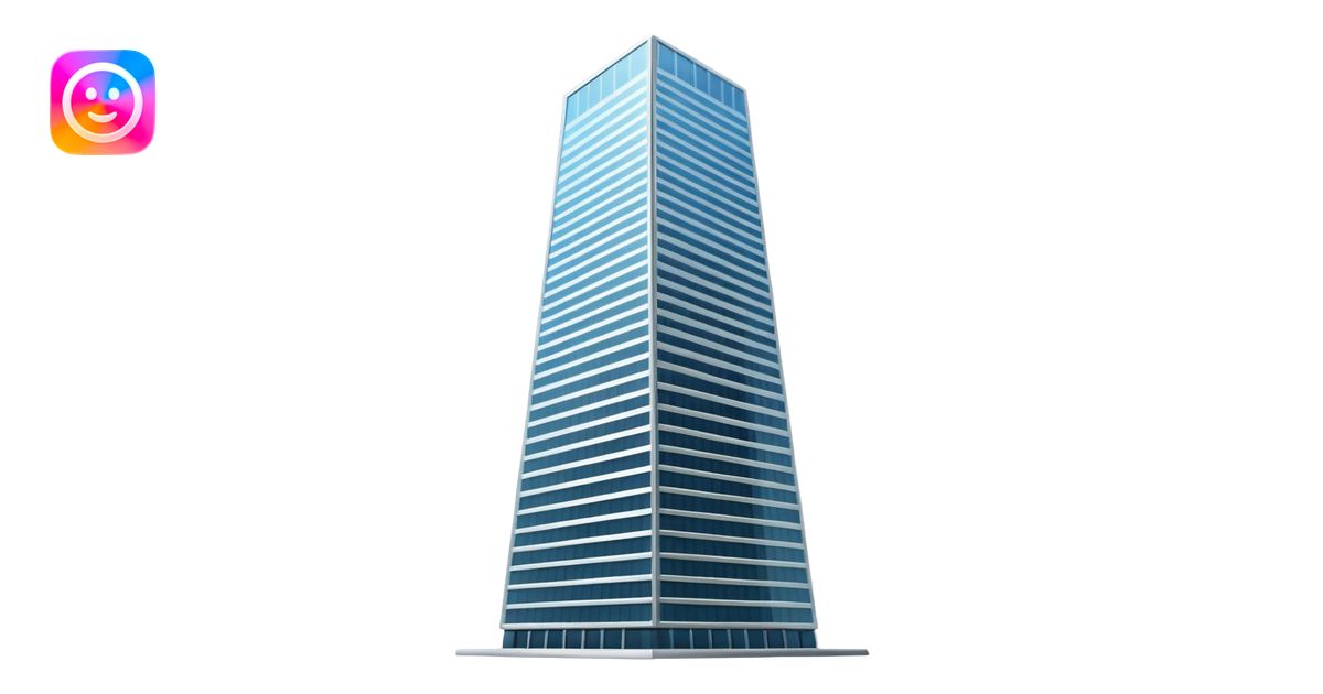 modern skyscraper emoji | AI Emoji Generator