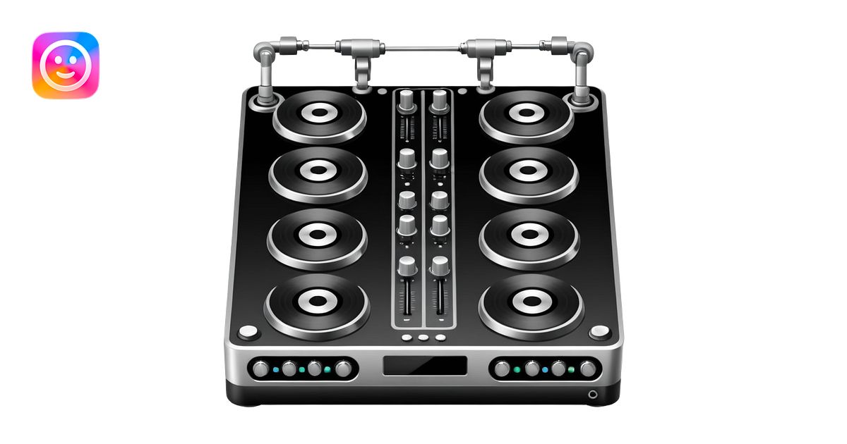 dj deck emoji | AI Emoji Generator