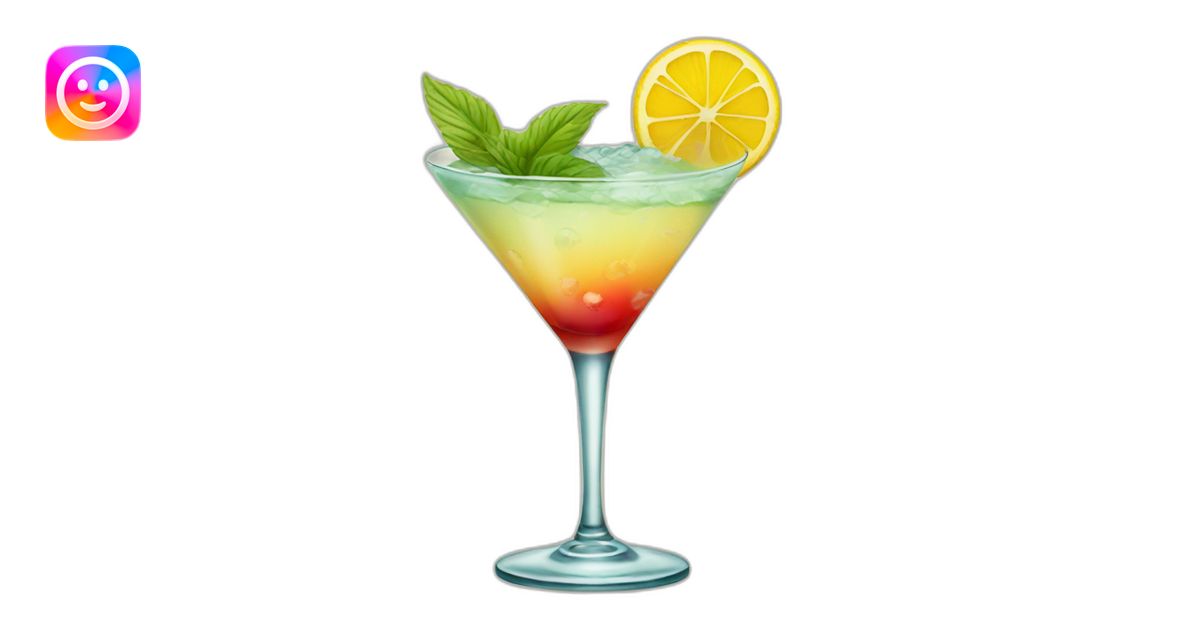 Cocktail emoji | AI Emoji Generator