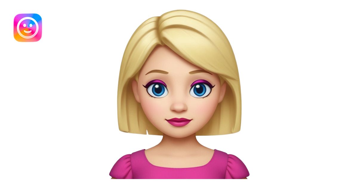 "Create an emoji-style character of Doris from Shrek — the tall barmaid ...