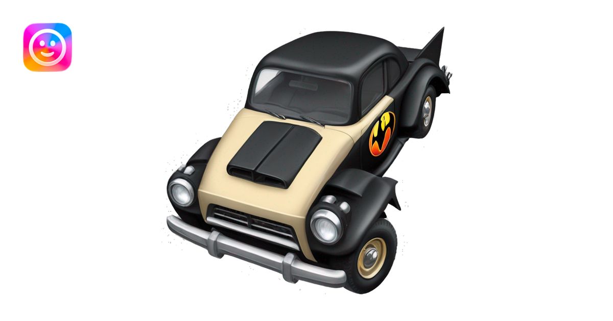 1949 dodge power wagon based Batmobile Scion FR-S emoji | AI Emoji ...