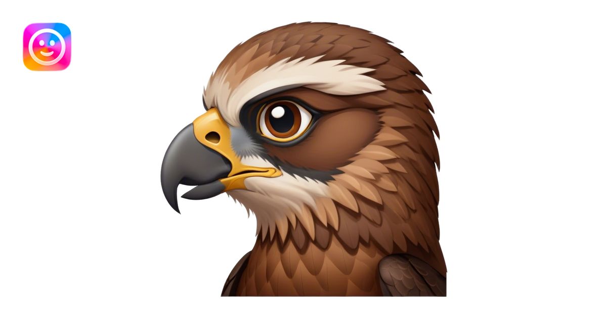 depressed falcon emoji | AI Emoji Generator