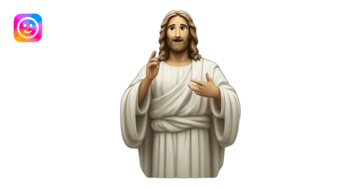 Rio Jesus statue emoji | AI Emoji Generator