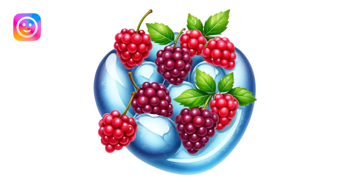 frozen fruit emoji | AI Emoji Generator