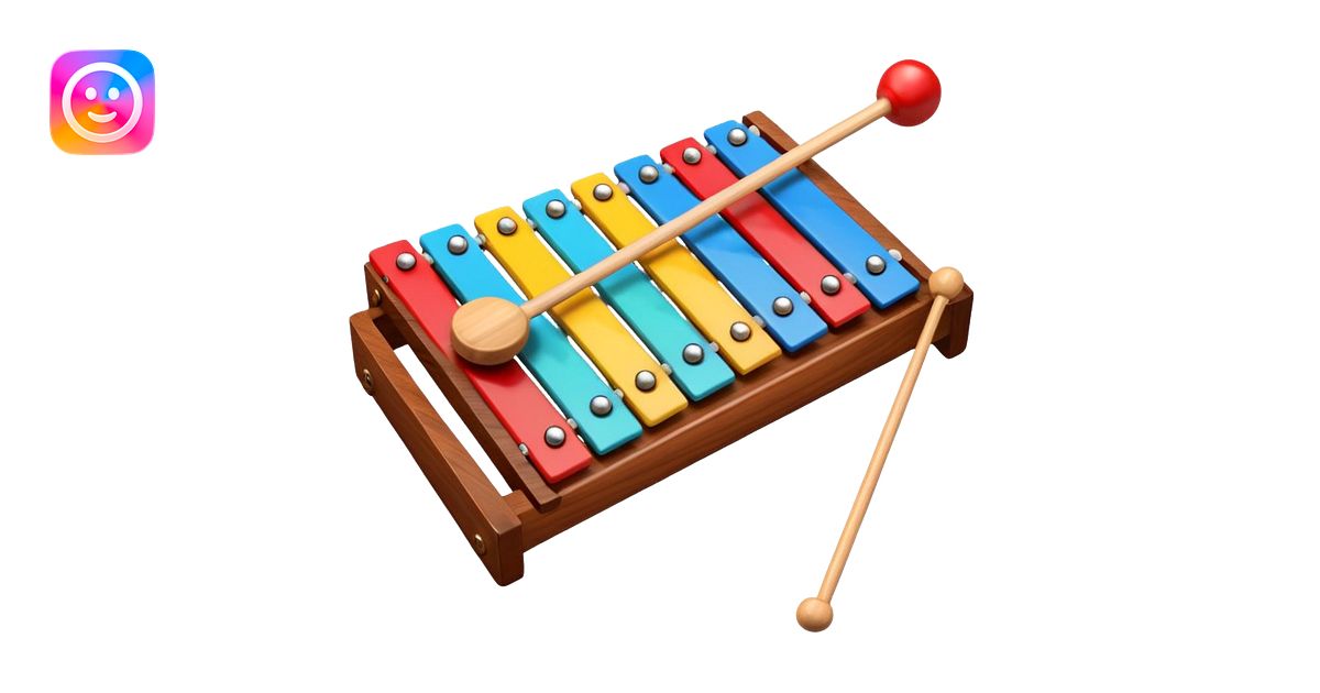Xylophone instrument emoji | AI Emoji Generator