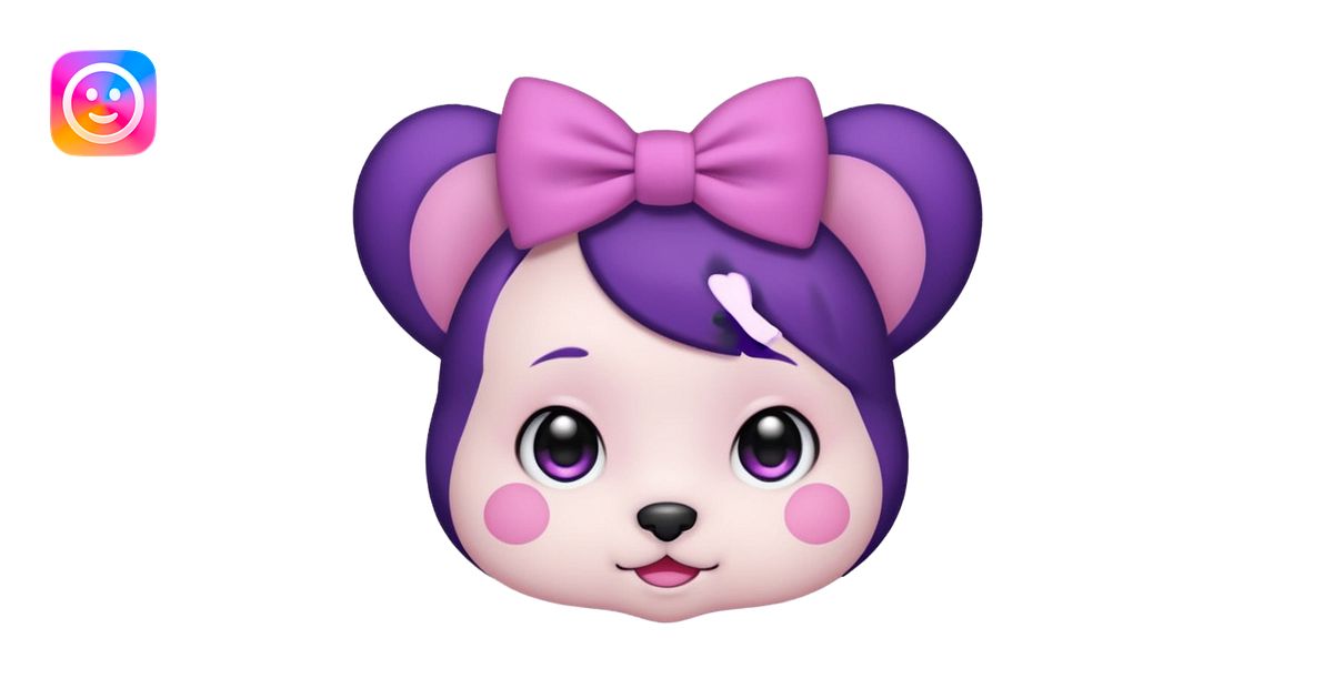 Cute kuromi emoji | AI Emoji Generator