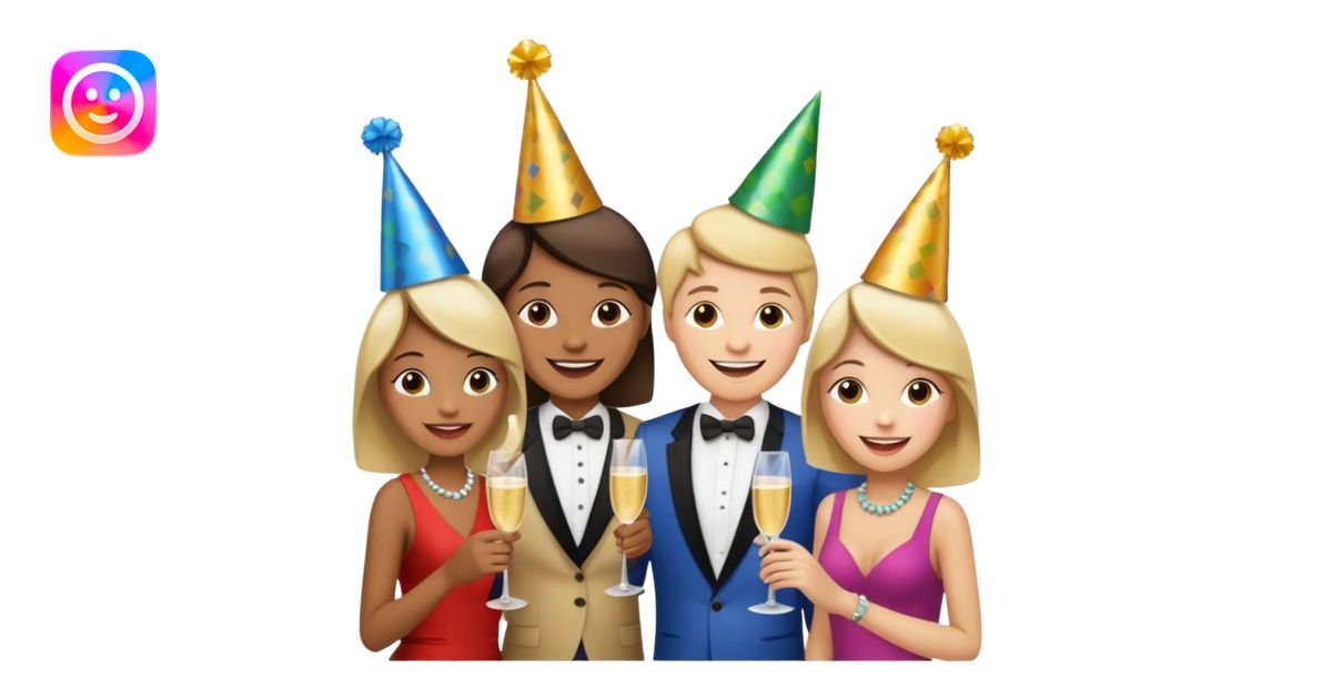 New years emoji | AI Emoji Generator