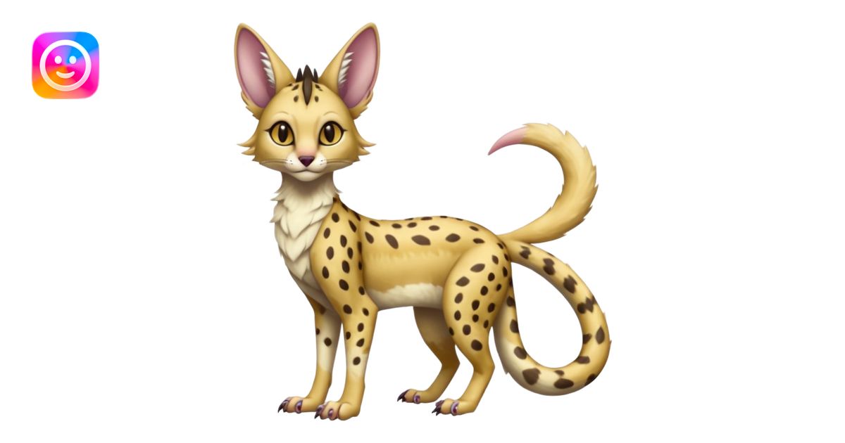 Flurry furry scaly sergal-serval-possum-sphynx-mouse-sergal-fusion ...