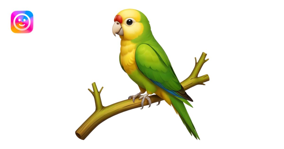 Carolina Parakeet emoji | AI Emoji Generator