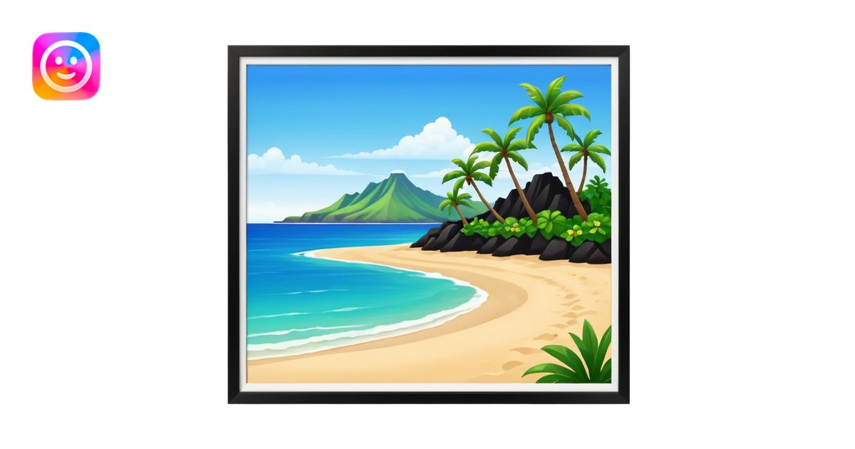 hawaiian island emoji | AI Emoji Generator