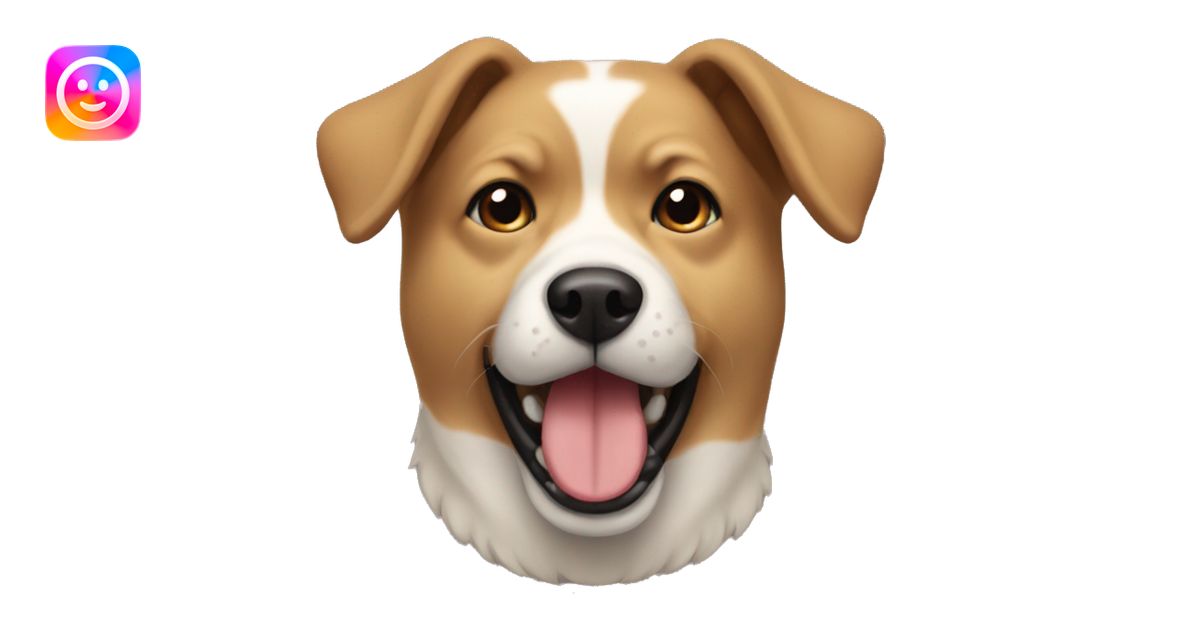 perro emoji | AI Emoji Generator