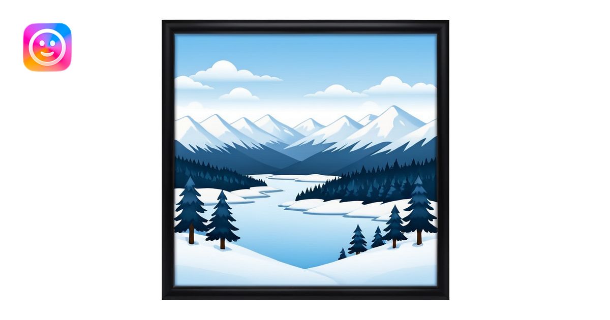 An Alaskan snowy winter back drop to be used in the style of "duck hunt ...