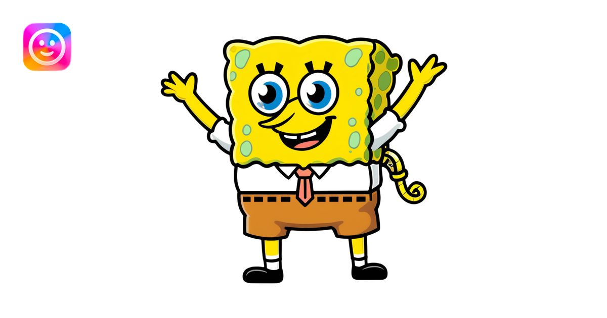 SpongeBob SquarePants image | AI Emoji Generator