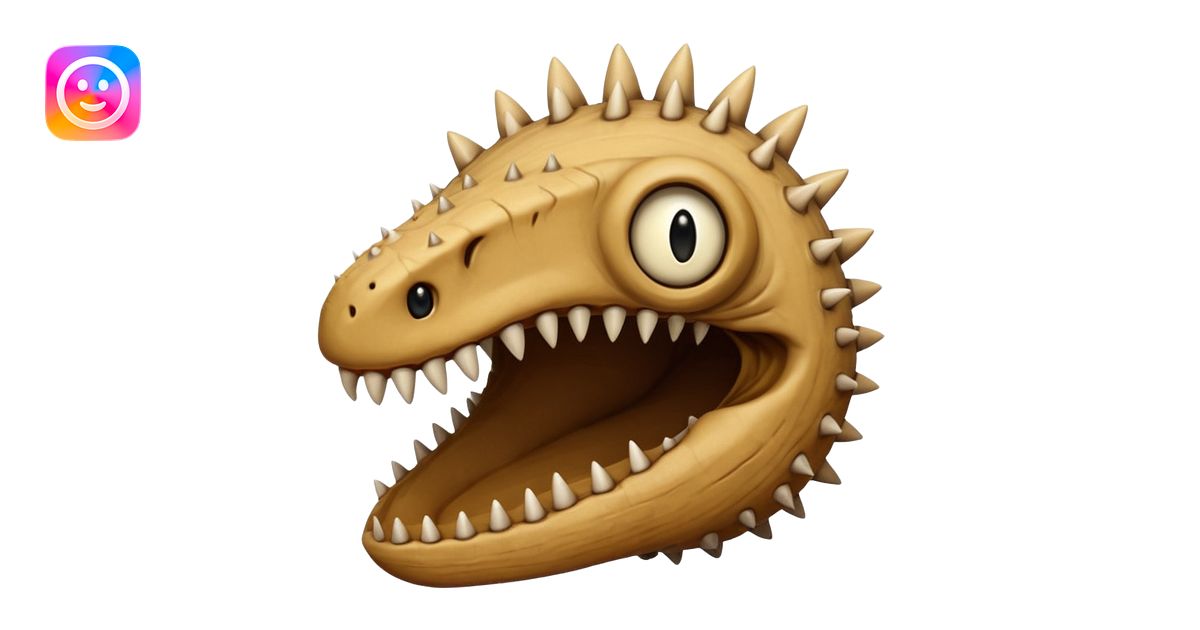 Sand worm from dune make the face a hole with long spiky teeth no eyes ...