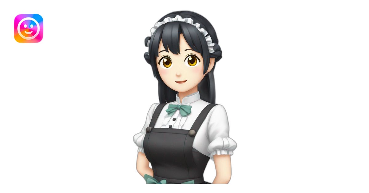 anime-maid emoji | AI Emoji Generator