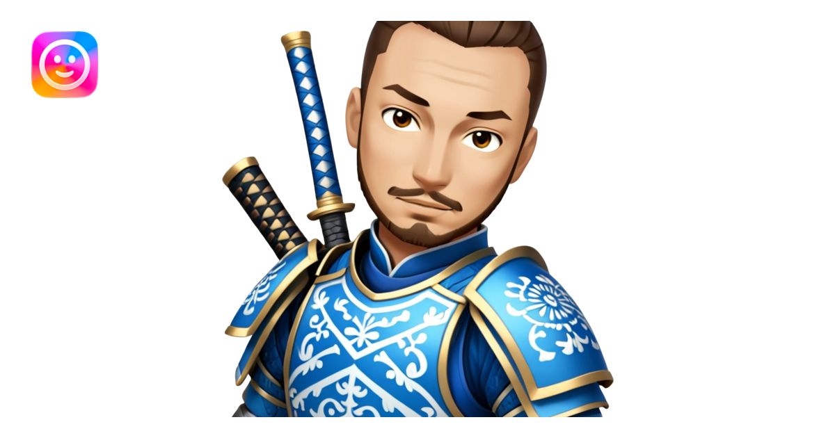 Samurai of Honor emoji | AI Emoji Generator