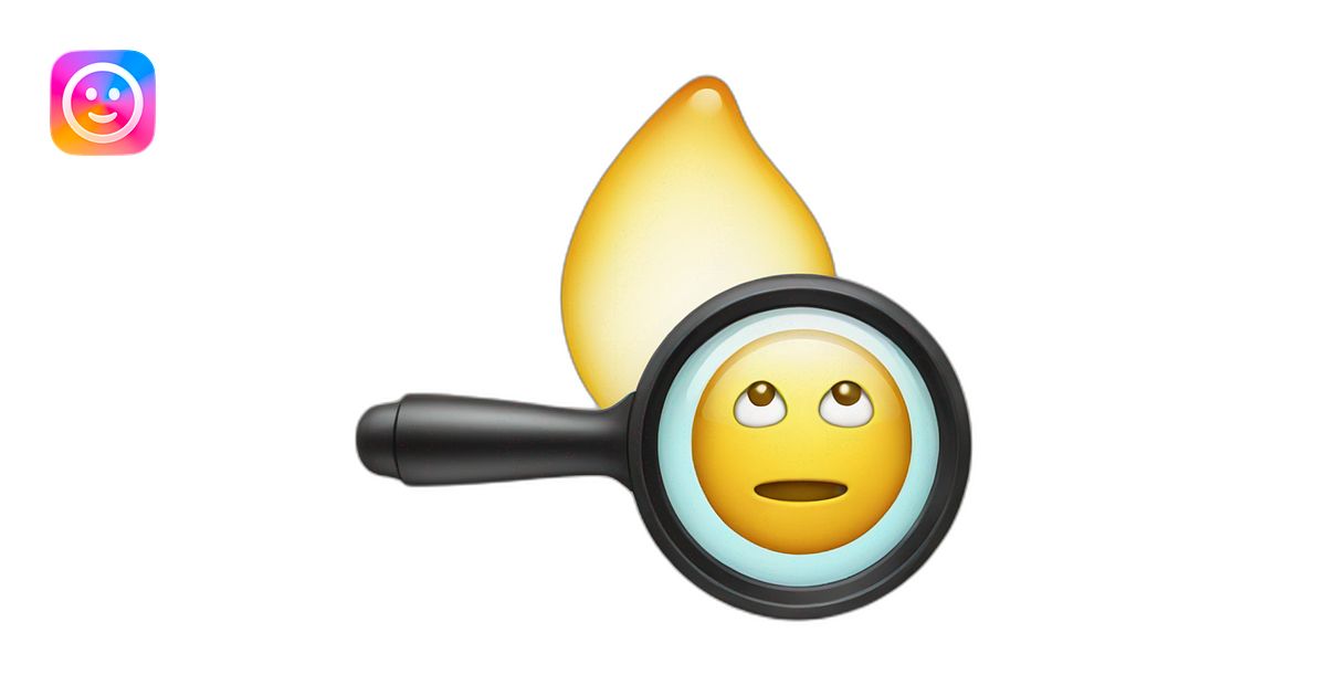 magic-search-magnifier emoji | AI Emoji Generator