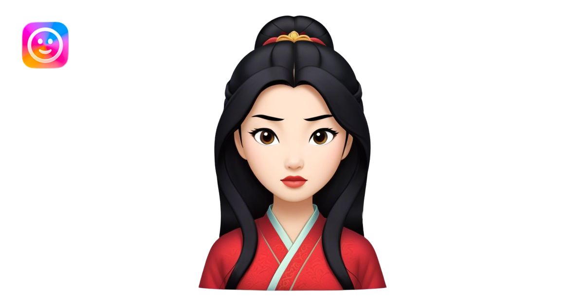 Cinematic Realistic Mulan Portrait, depicted with lifelike skin texture ...