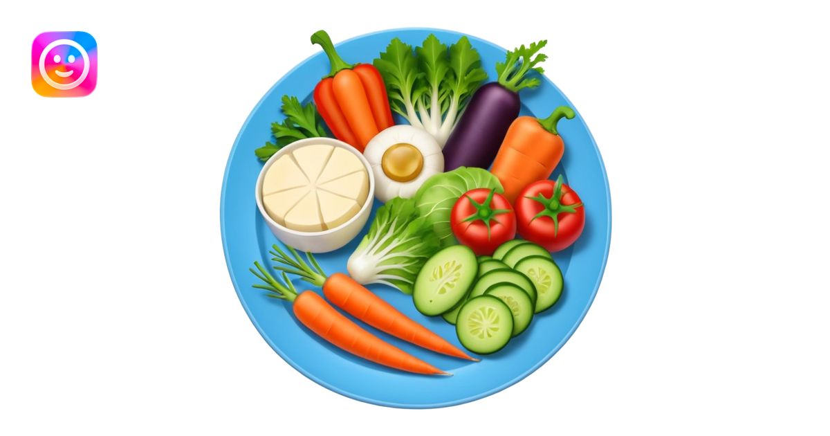 healthy eating emoji | AI Emoji Generator