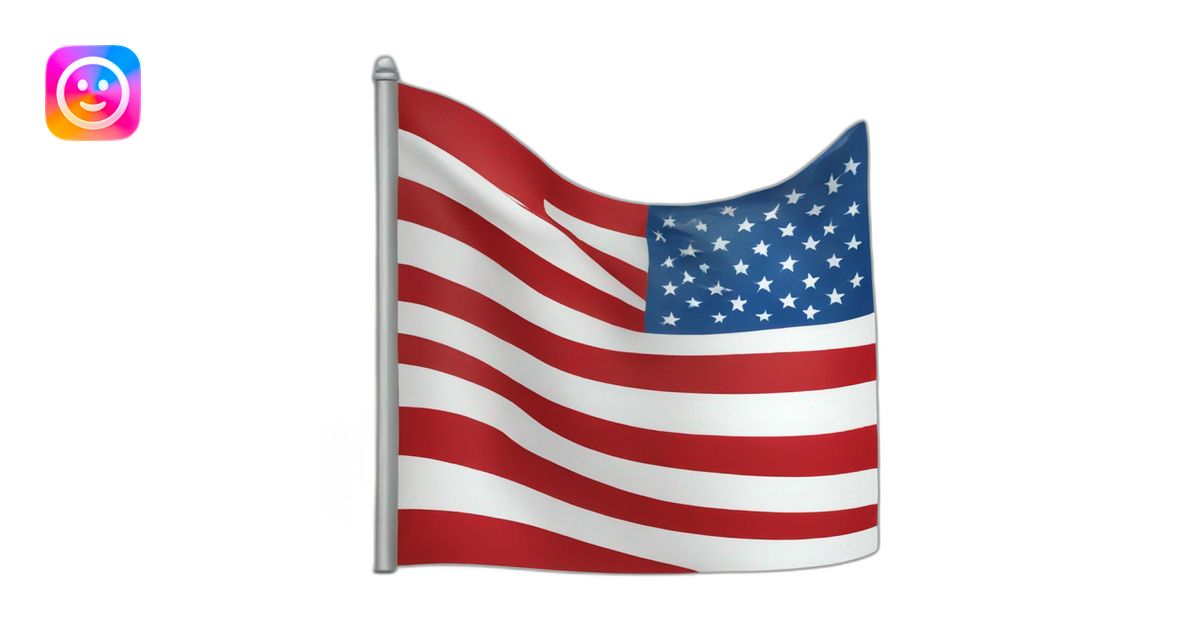 the flag of the united states of america emoji | AI Emoji Generator