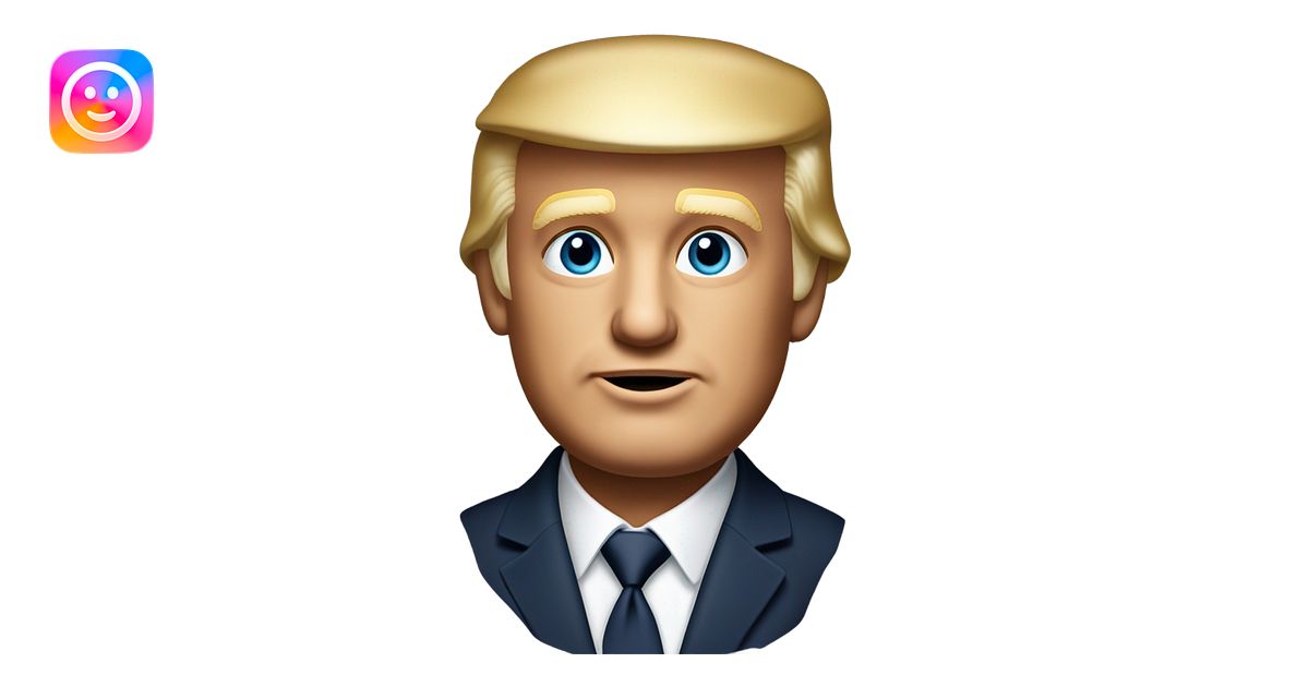 President Donald Trump emoji | AI Emoji Generator