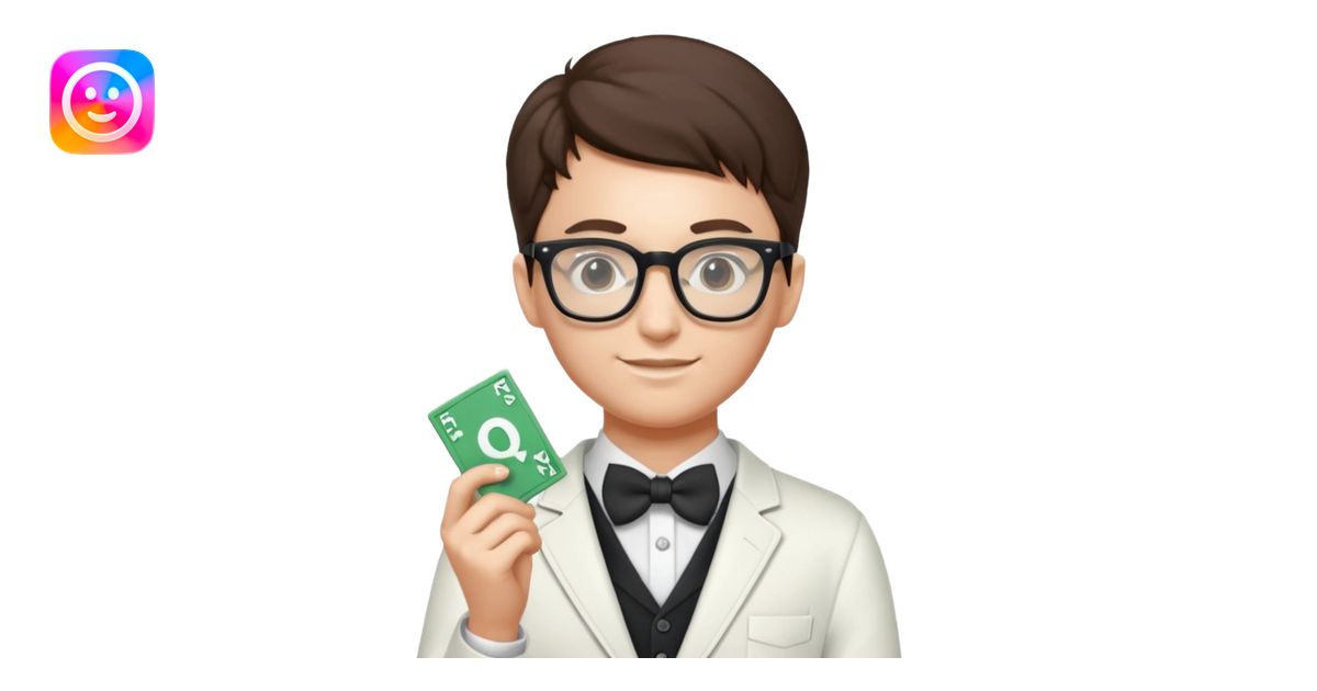 monopoly nerd emoji | AI Emoji Generator