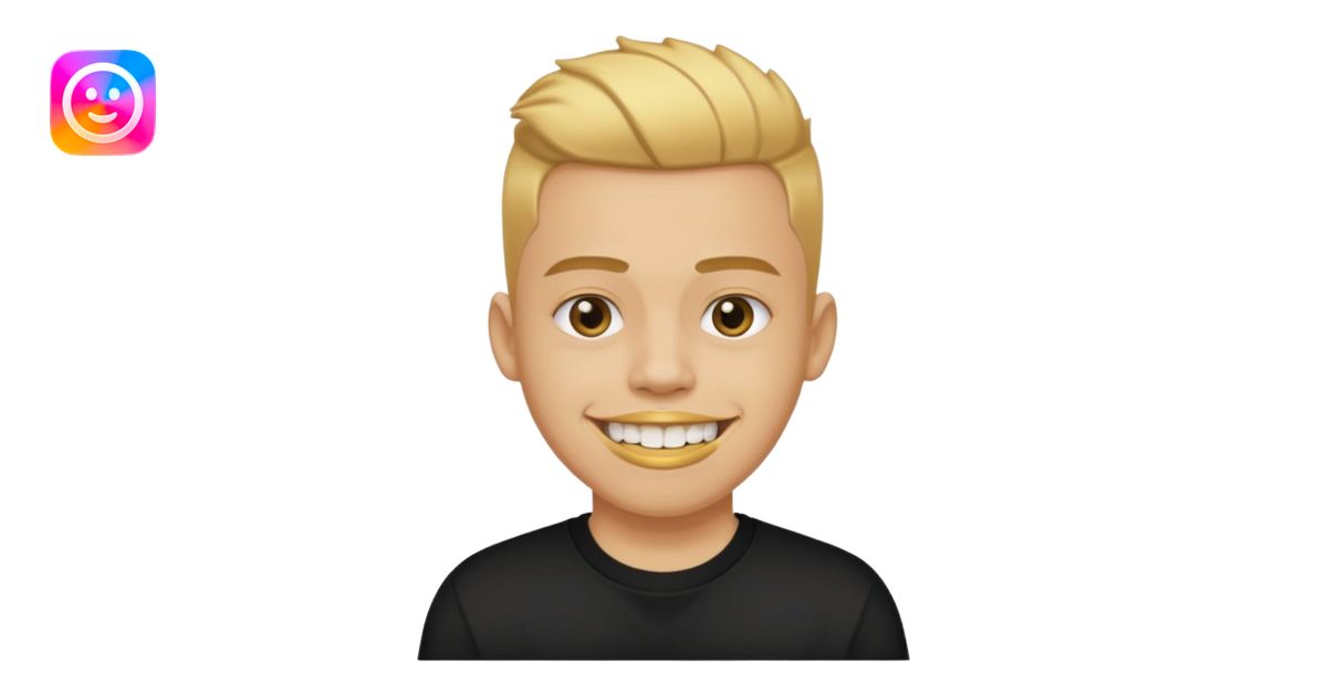 lightskinned person with a taper fade haircut and golden teeth wearing ...