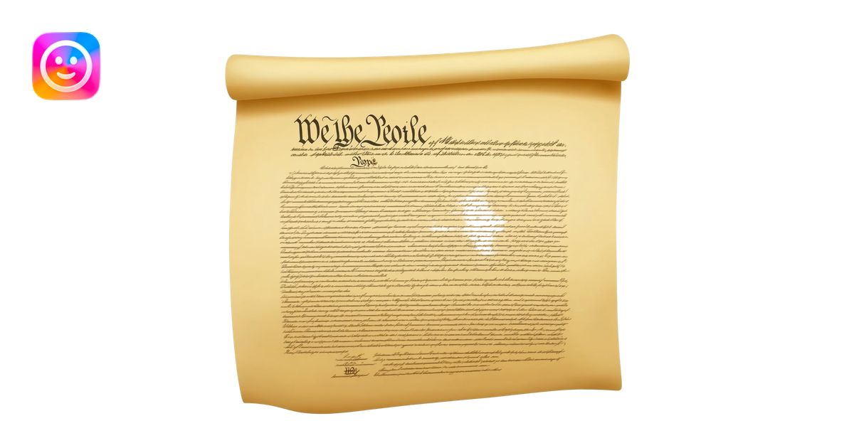 constitution emoji | AI Emoji Generator