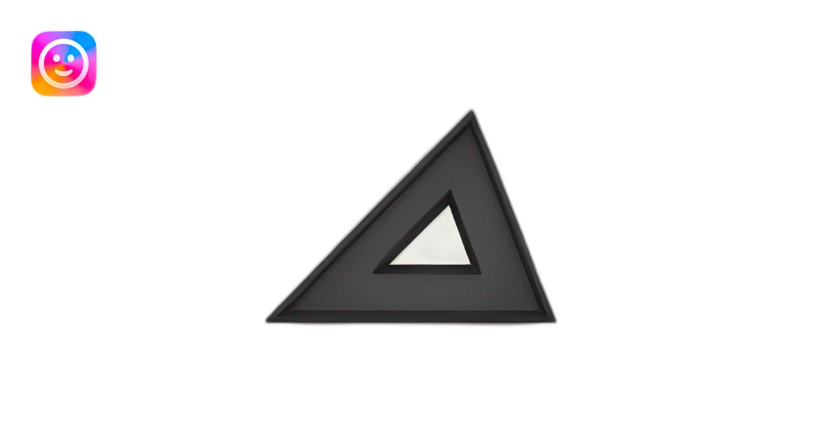 right triangle emoji | AI Emoji Generator