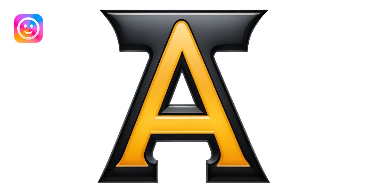 Create a suppercool letter “A” font for discord emoji nitro emoji | AI ...