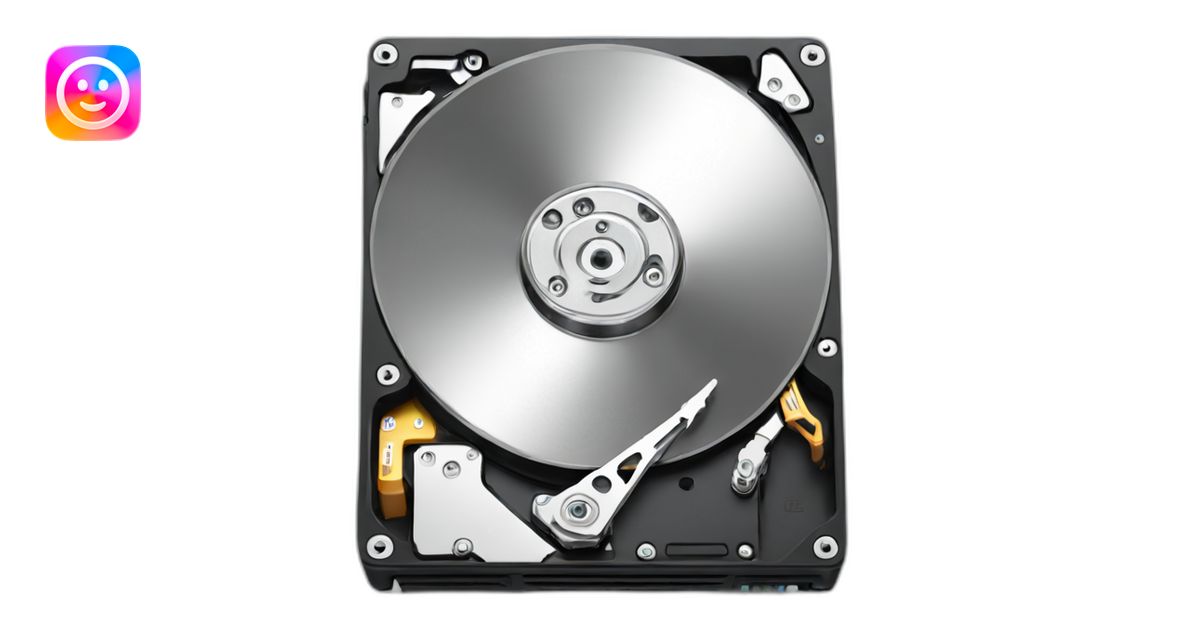 hard disk emoji | AI Emoji Generator