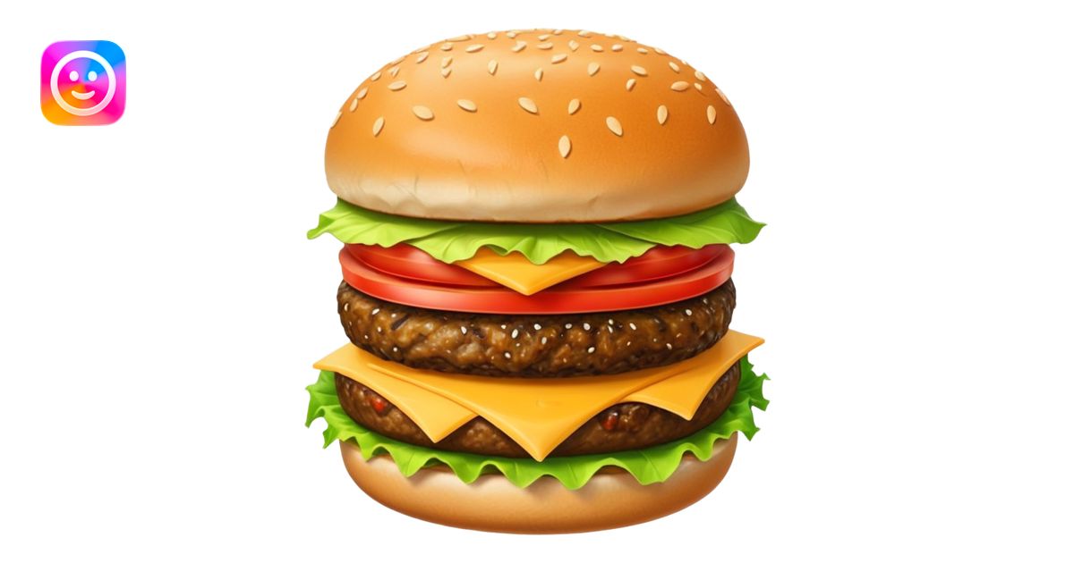 burger emoji | AI Emoji Generator