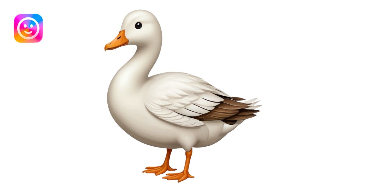 wild goose emoji | AI Emoji Generator