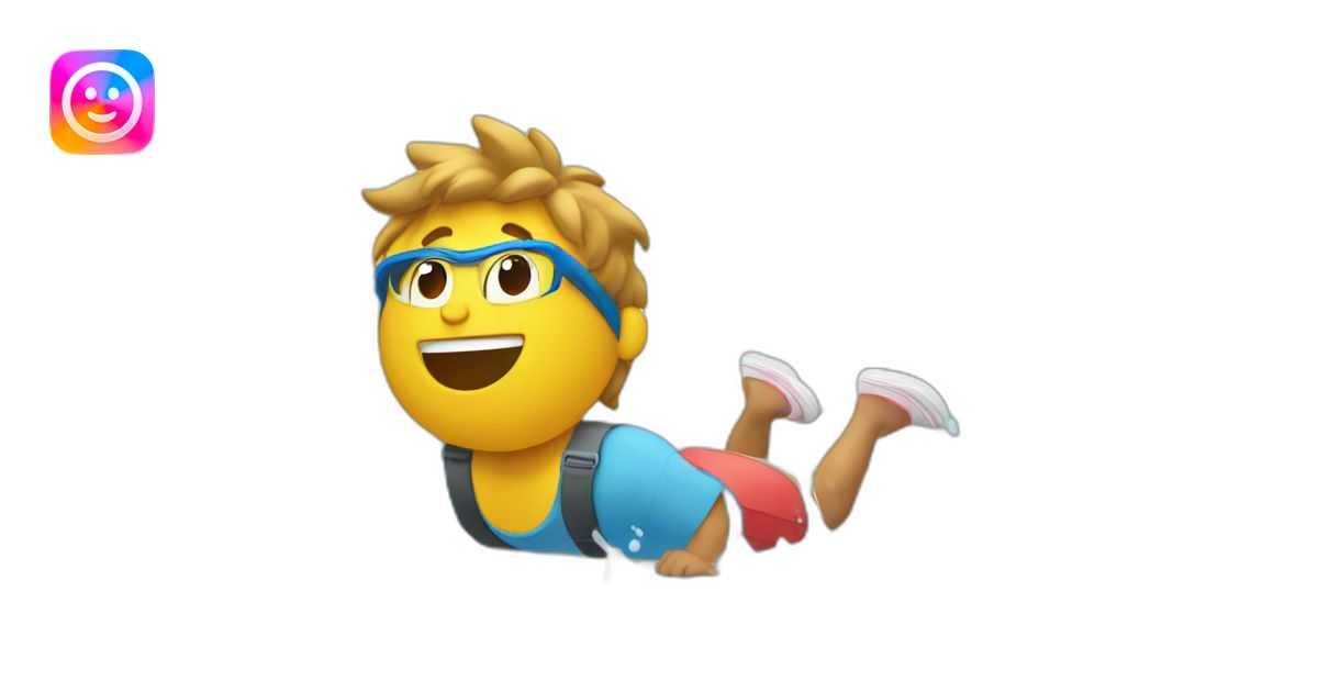 Slip and slide emoji | AI Emoji Generator