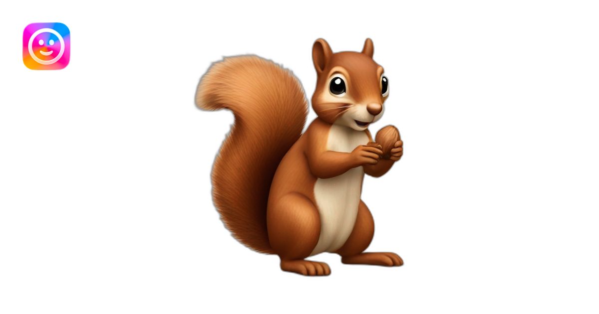 squirrel nuts emoji | AI Emoji Generator