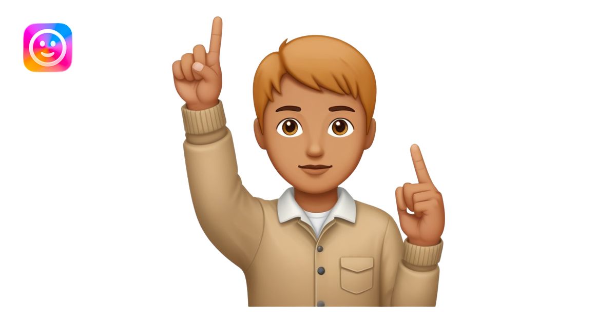 person holding middle finger up emoji | AI Emoji Generator