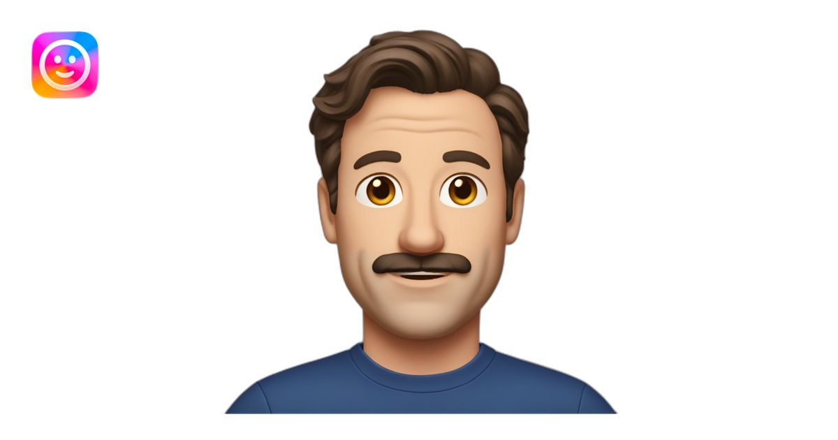 Ted lasso, Jason sudakis emoji | AI Emoji Generator