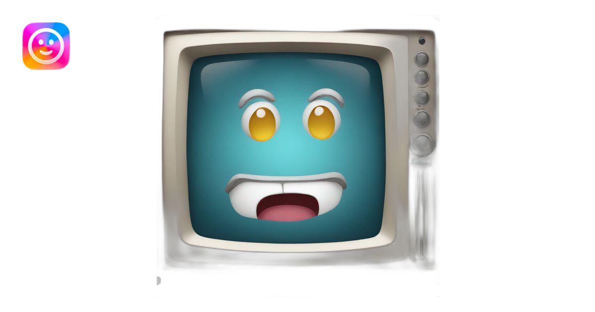 Flatscreen television emoji | AI Emoji Generator